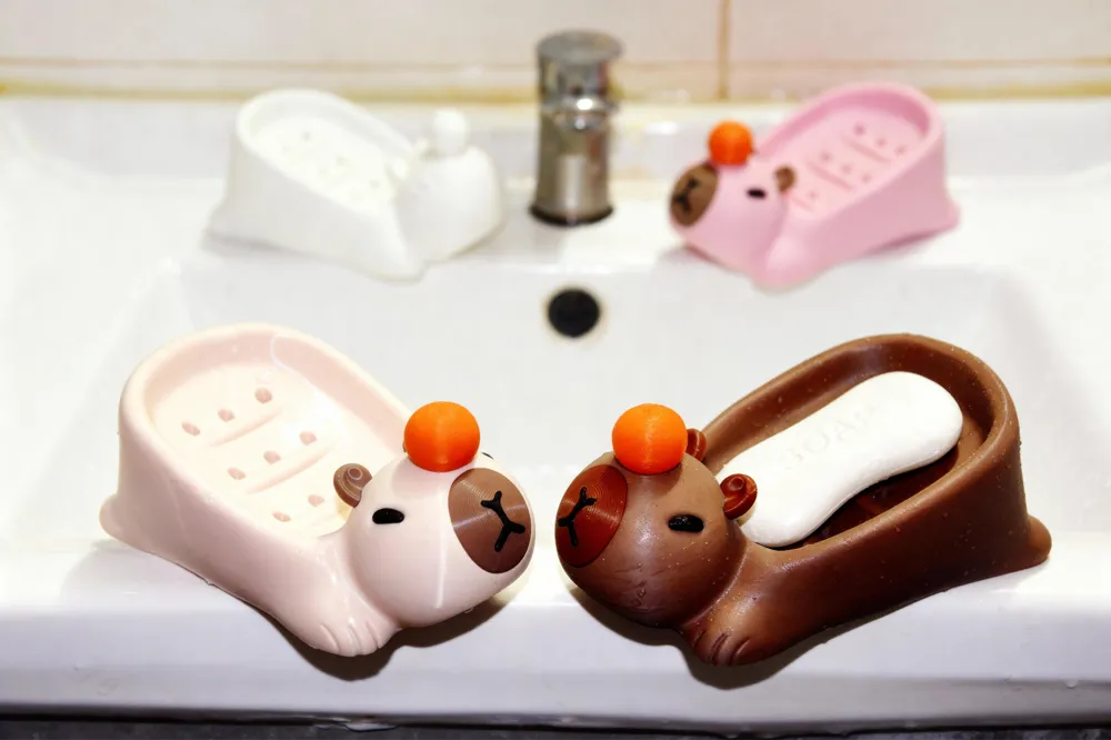 Jabonera de capibara, caja de jabón, jabonera de drenaje por Jennifer ...