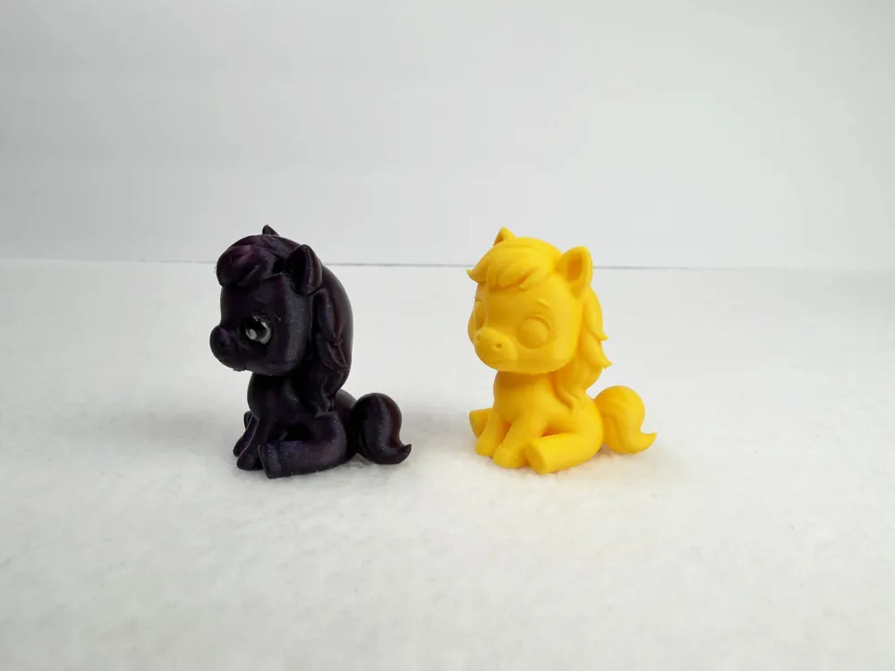 Mini Horse (6mm cut eyes option) - Free 3D Print Model - MakerWorld