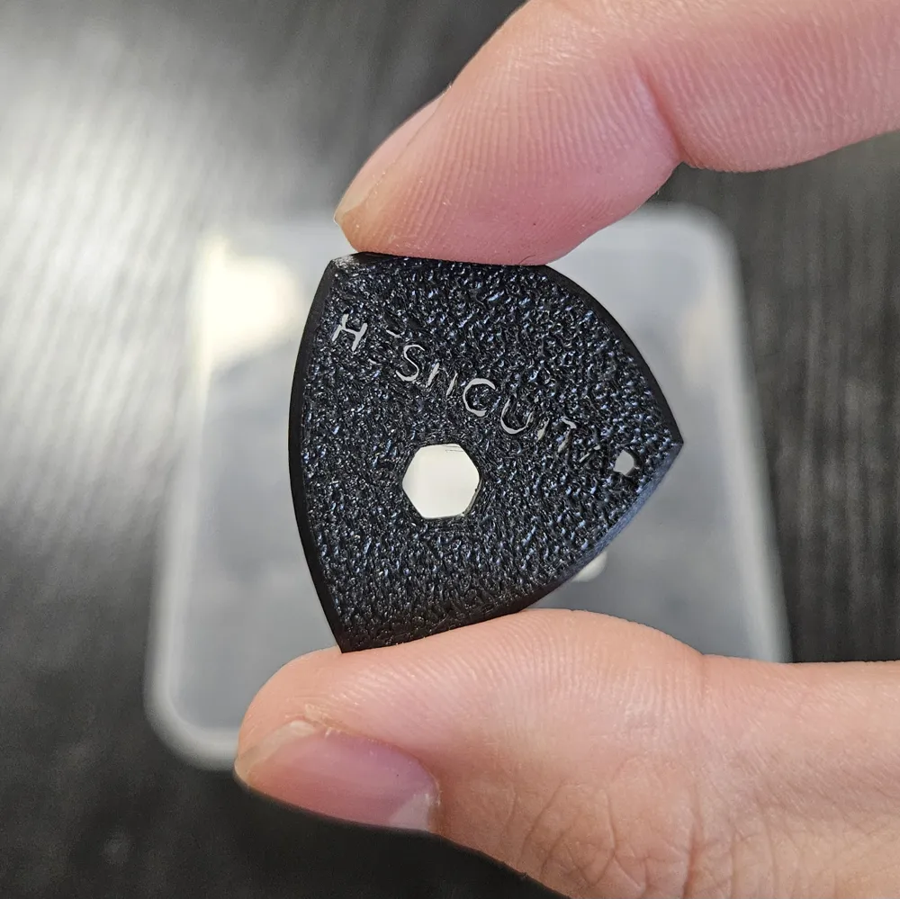 HESHGUITAR Electric Guitar 2.0mm High-Speed Picking Plectrum - Free 3D ...