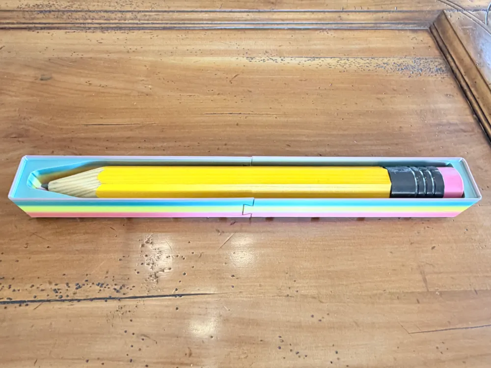Gridfinity Giant Pencil Holder 1x9 - Free 3D Print Model - MakerWorld