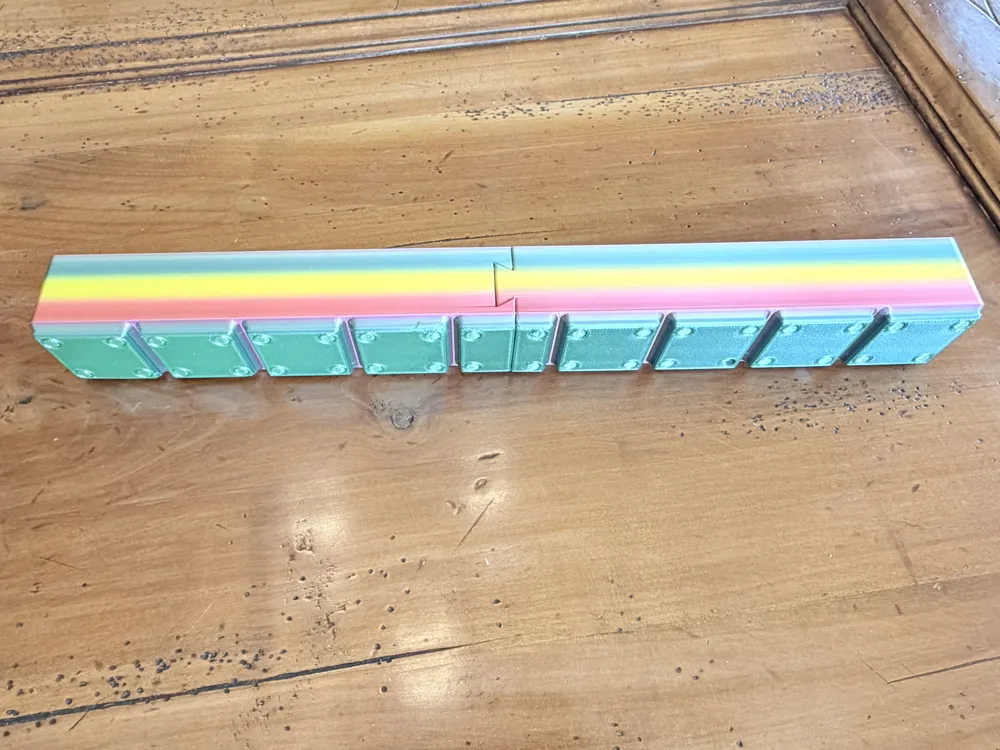 Gridfinity Giant Pencil Holder 1x9 - Free 3D Print Model - MakerWorld