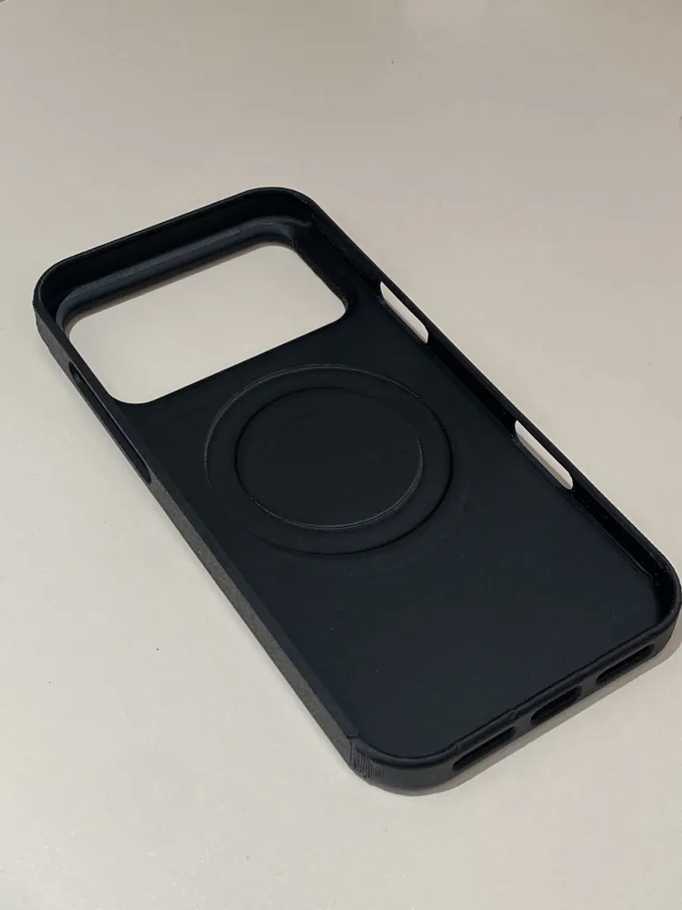Apple iPhone 17 Pro Max Case w/ Magnet Back space - Free 3D Print Model ...
