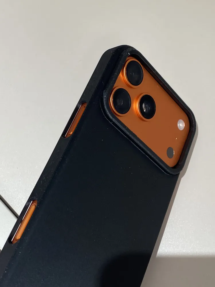 Apple iPhone 17 Pro Max Case w/ Magnet Back space - Free 3D Print Model ...