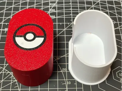Pokémon Mezastar Card Box -Pokeball Version - Free 3D Print Model ...
