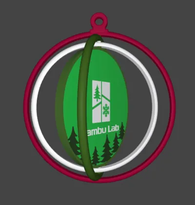 Bambu Lab Christmas Ornament by Da3DGorilla MakerWorld: Download Free ...