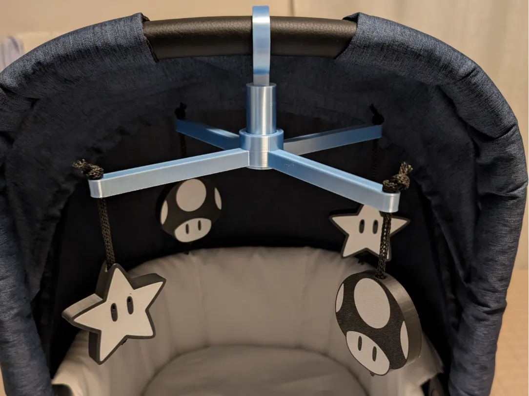 Cute Hanging Mobile for Stroller by Brunex MakerWorld: Download Free 3D ...