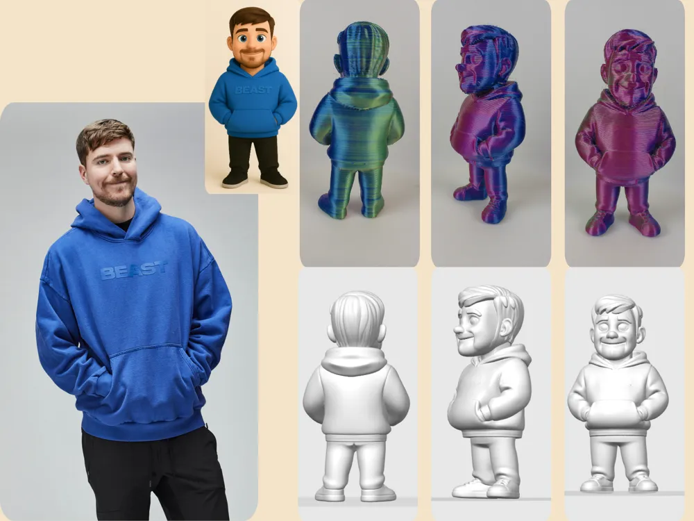 MrBeast by LayerCrafter MakerWorld: Download Free 3D Models