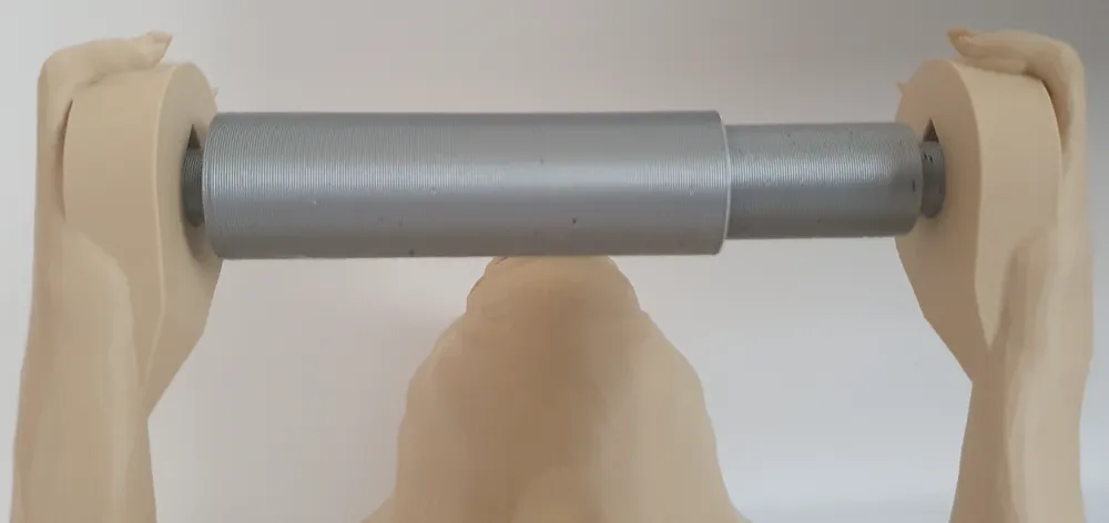 Toilet Paper Rod / Fully Printed / No Support by raskal - MakerWorld