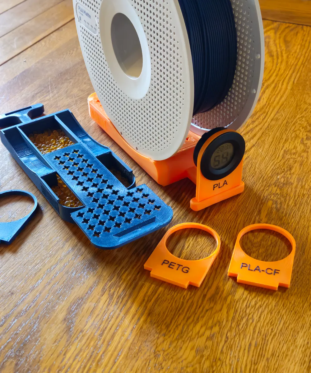 Spool Storage Dry Box - Free 3D Print Model - MakerWorld