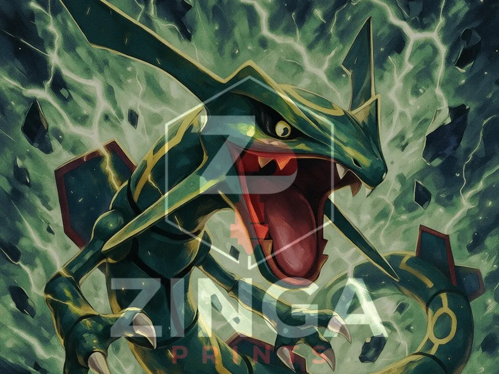 Rayquaza's Rage (Glow) by Zinga Prints MakerWorld: Download Free 3D Models