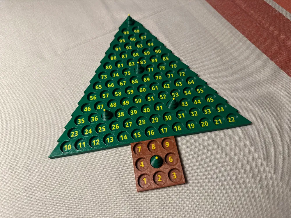 Christmas Tree Challenge Tree Tracker - Free 3D Print Model - MakerWorld