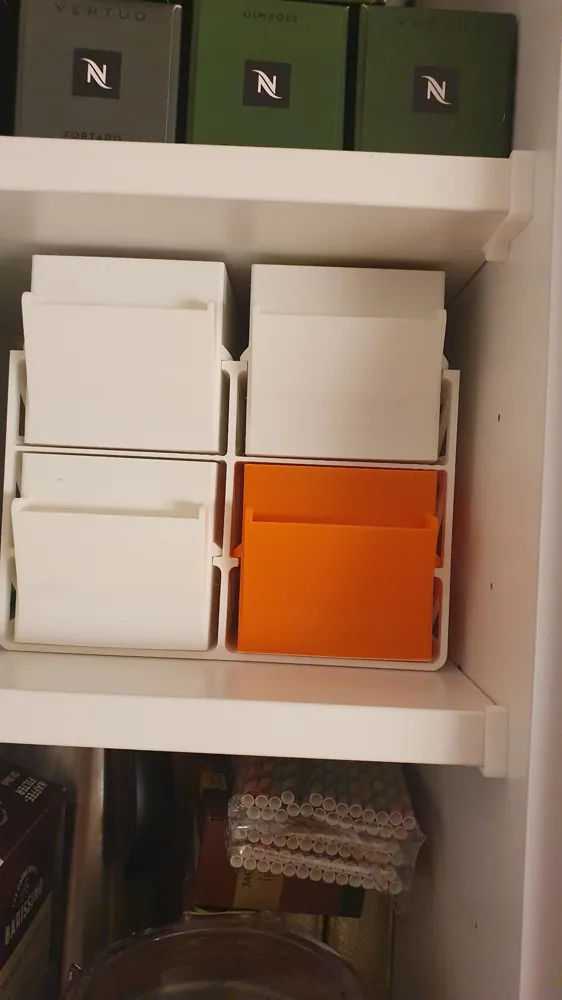 Tea Organizer - Free 3D Print Model - MakerWorld