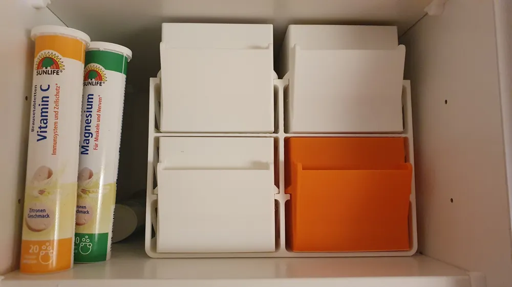 Tea Organizer - Free 3D Print Model - MakerWorld