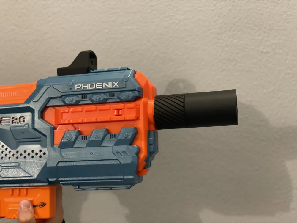 NERF Silencer 2 - Free 3D Print Model - MakerWorld