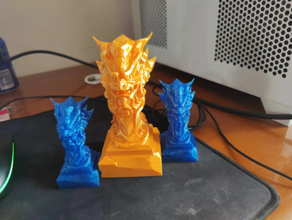 Dragon statue by Hela - MakerWorld