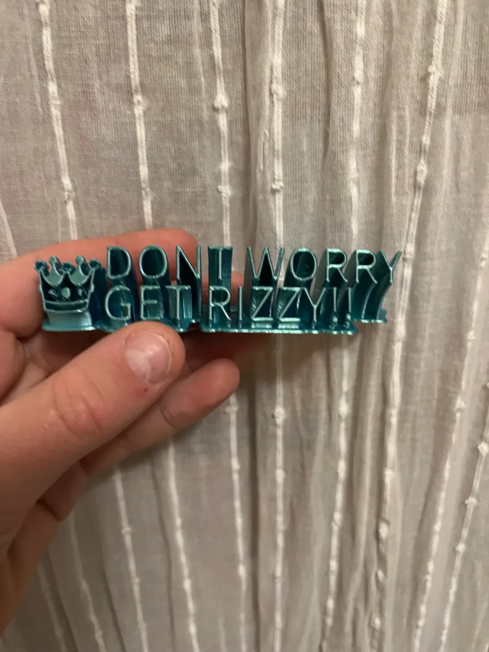 the Rizzy sign by LondonLaine3D - MakerWorld