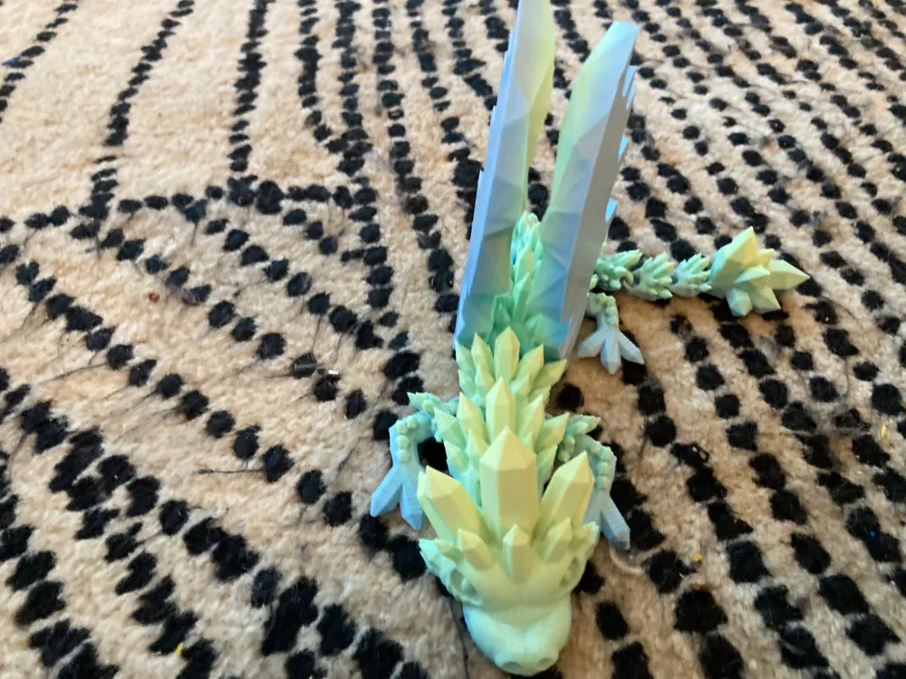 articulated baby cute wing dragon X-strong X-flex by ...