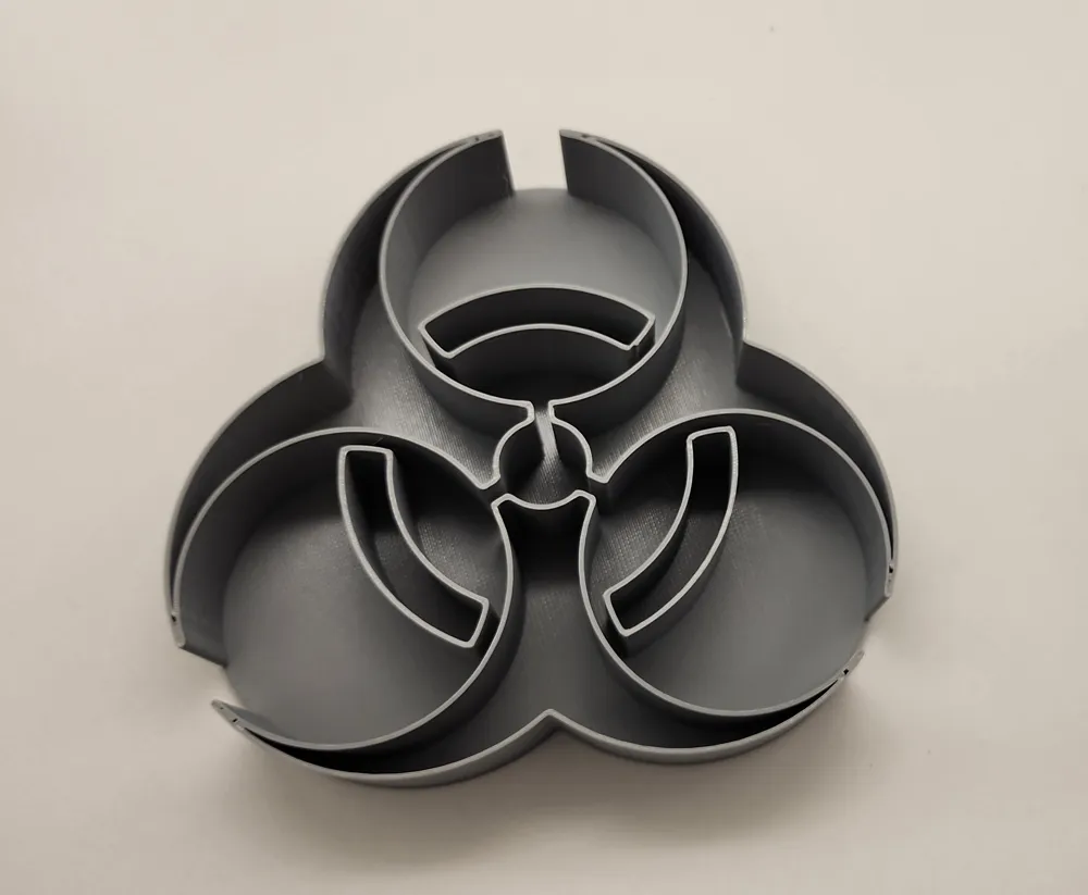 Biohazard Snack Dish / Caddy by TripleGWorkshop - MakerWorld