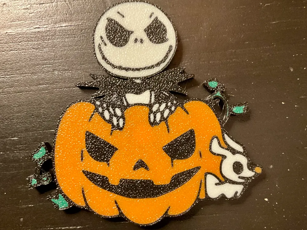 Nightmare Before Christmas Magnet - Zero Nose Remixed by fwoom ...