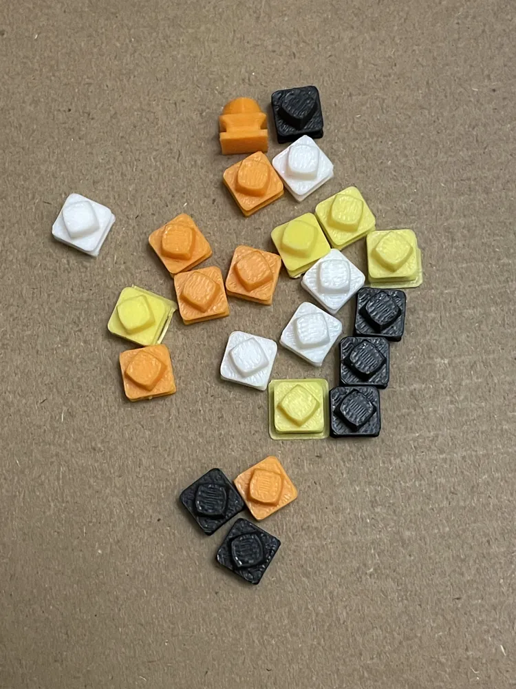 Candy Corn Pixel Art by connectablecards MakerWorld: Download Free 3D ...