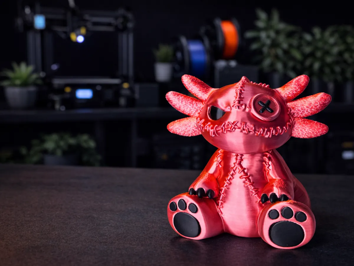 Zombie Axolotl - Free 3D Print Model - MakerWorld