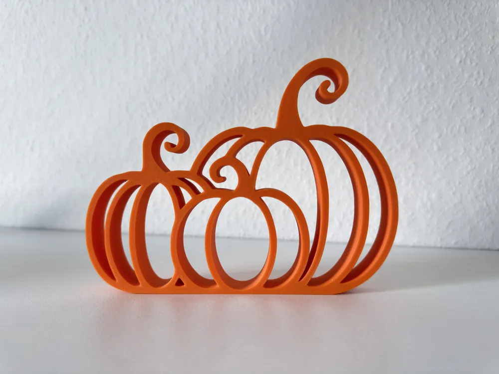 Fall Halloween Pumpkins - Free 3D Print Model - MakerWorld