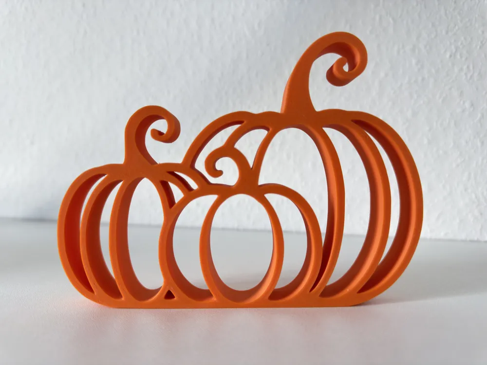 Fall Halloween Pumpkins - Free 3D Print Model - MakerWorld