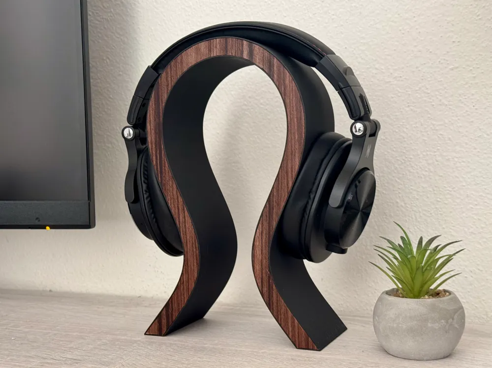 Modern Headphone Stand by Tomasvallo MakerWorld: Download Free 3D Models
