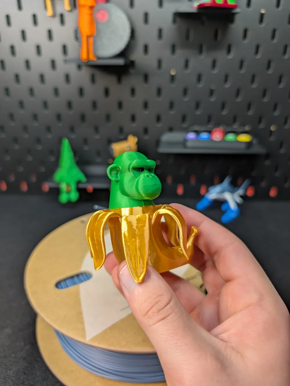 Chimpanzini Bananini Italian Brainrot meme Figure by Freaky3D ...