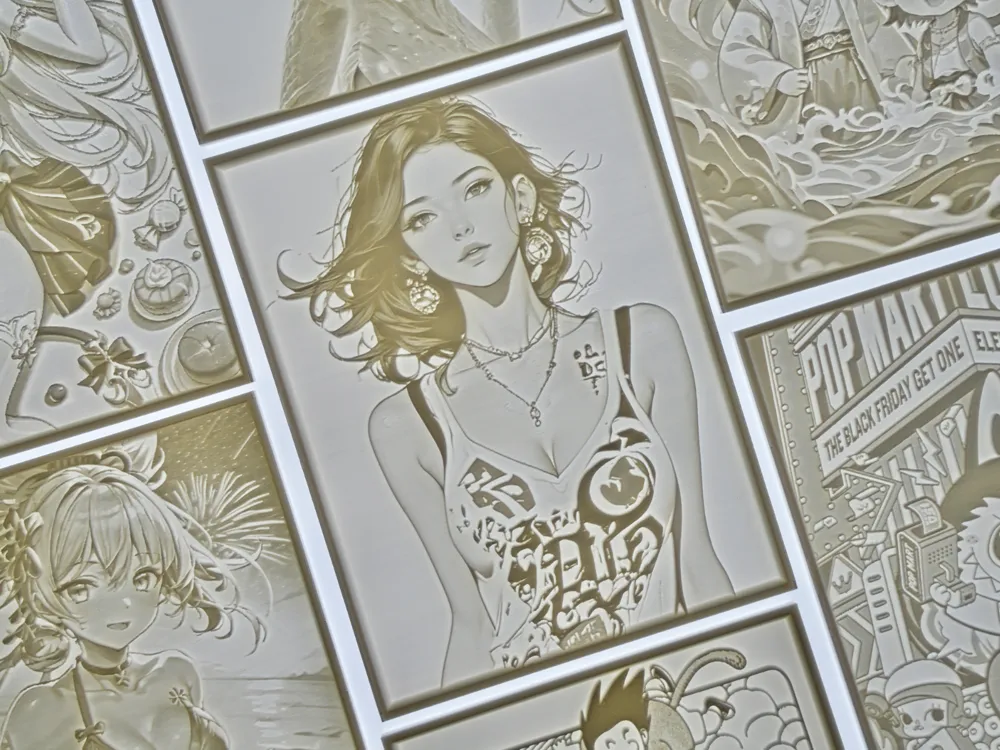 Portrait Monochrome Lithophane by 美度三维 MakerWorld: Download Free 3D Models