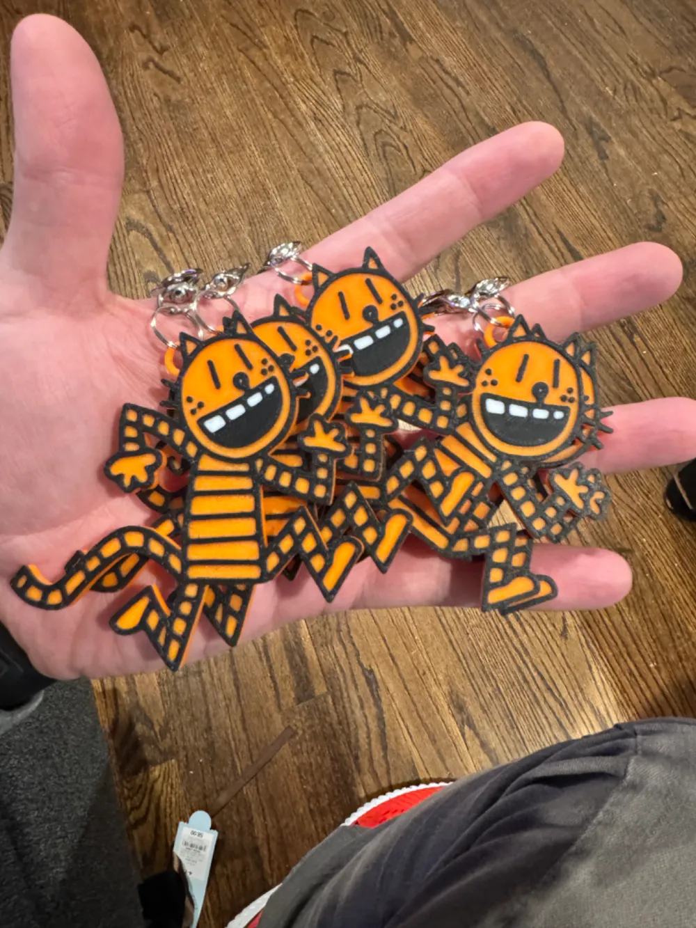 Dogman Petey The Cat Keychain by Jeffylou87 MakerWorld: Download Free ...