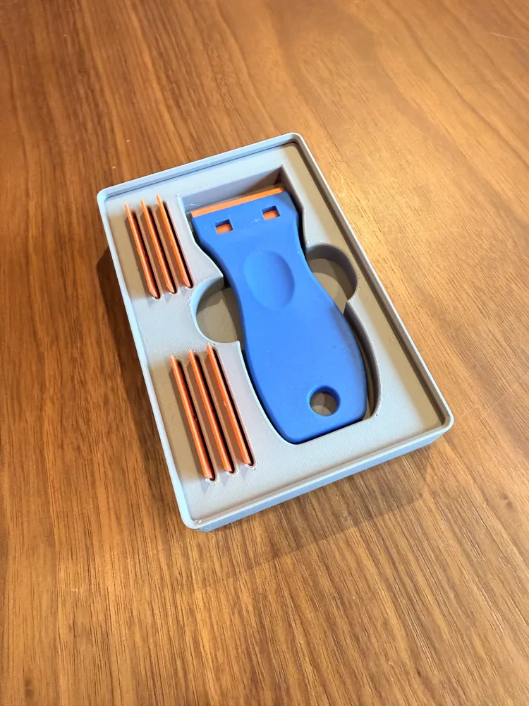 Plastic Scraper Gridfinity by Chris Drackett MakerWorld: Download Free ...