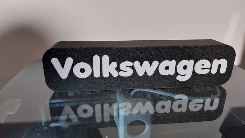 Volkswagen lightbox by CustomCreations - MakerWorld