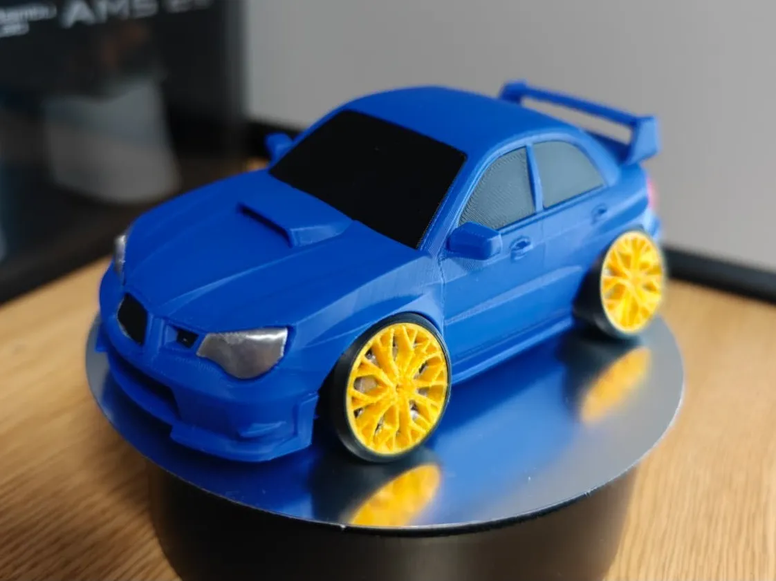 Subaru impreza wrx sti 2007 - Free 3D Print Model - MakerWorld