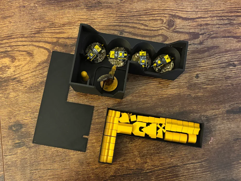 Scythe Faction organizer box - Free 3D Print Model - MakerWorld