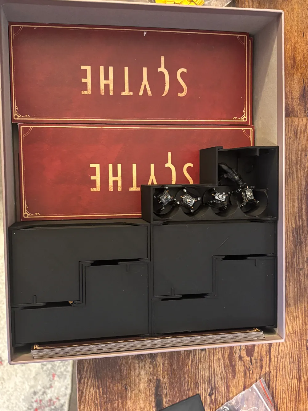 Scythe Faction organizer box - Free 3D Print Model - MakerWorld