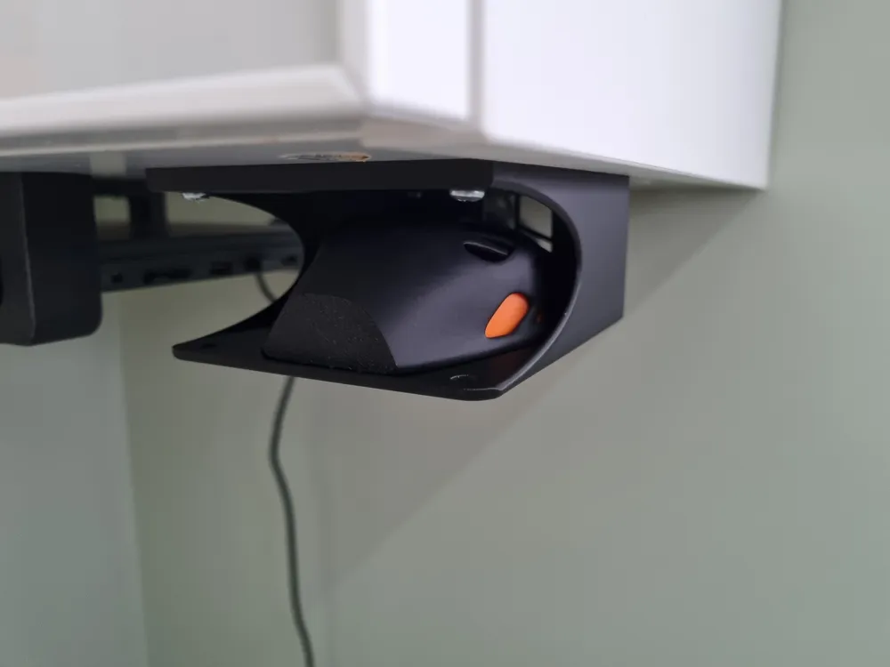 Bambu Lab mouse under desk holder by Jener MakerWorld: Download Free 3D ...