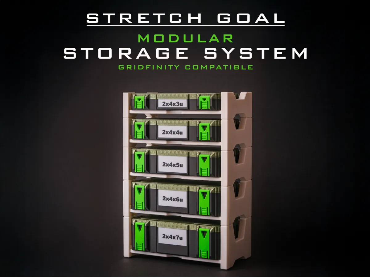 Modular Storage System - Stretch Goal Items - Free 3D Print Model ...