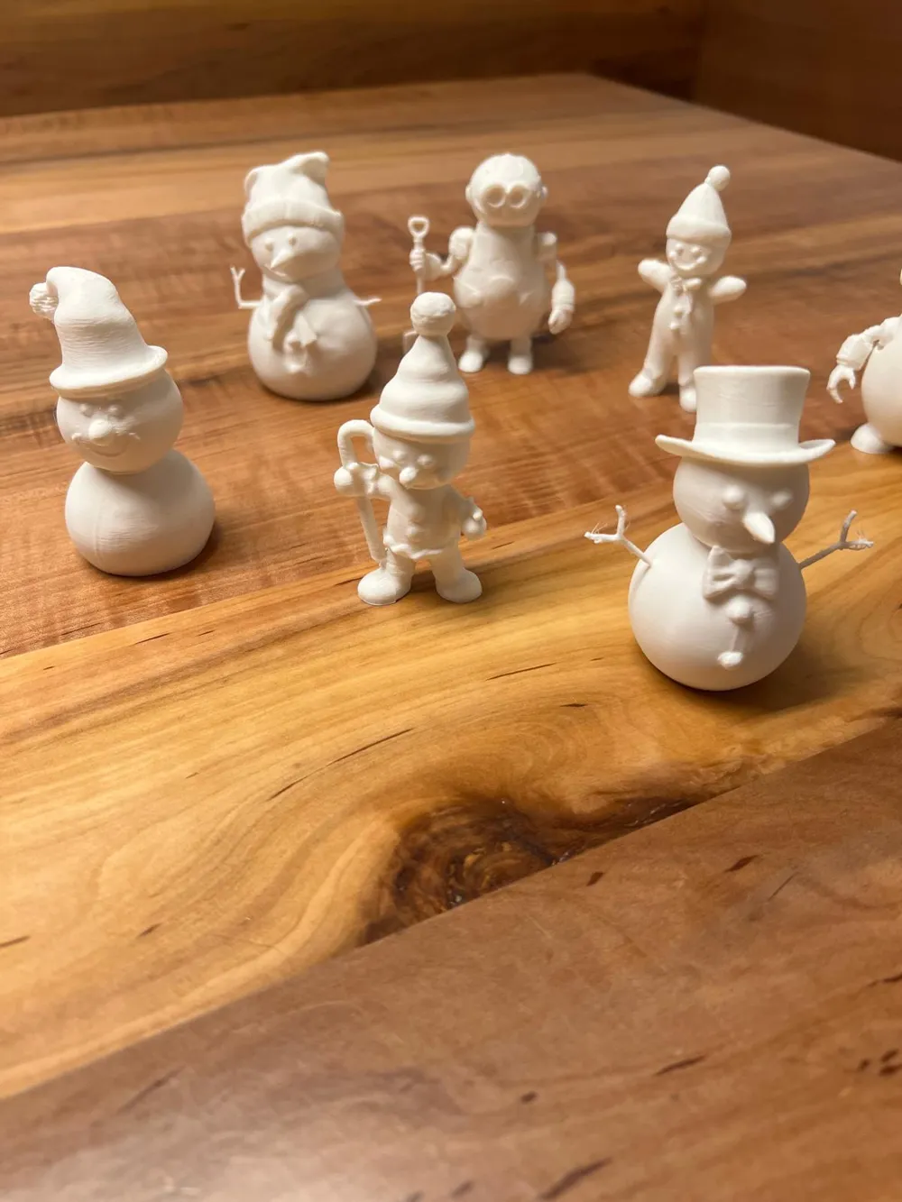 Snowmen- Gingerbread Men - Free 3D Print Model - MakerWorld