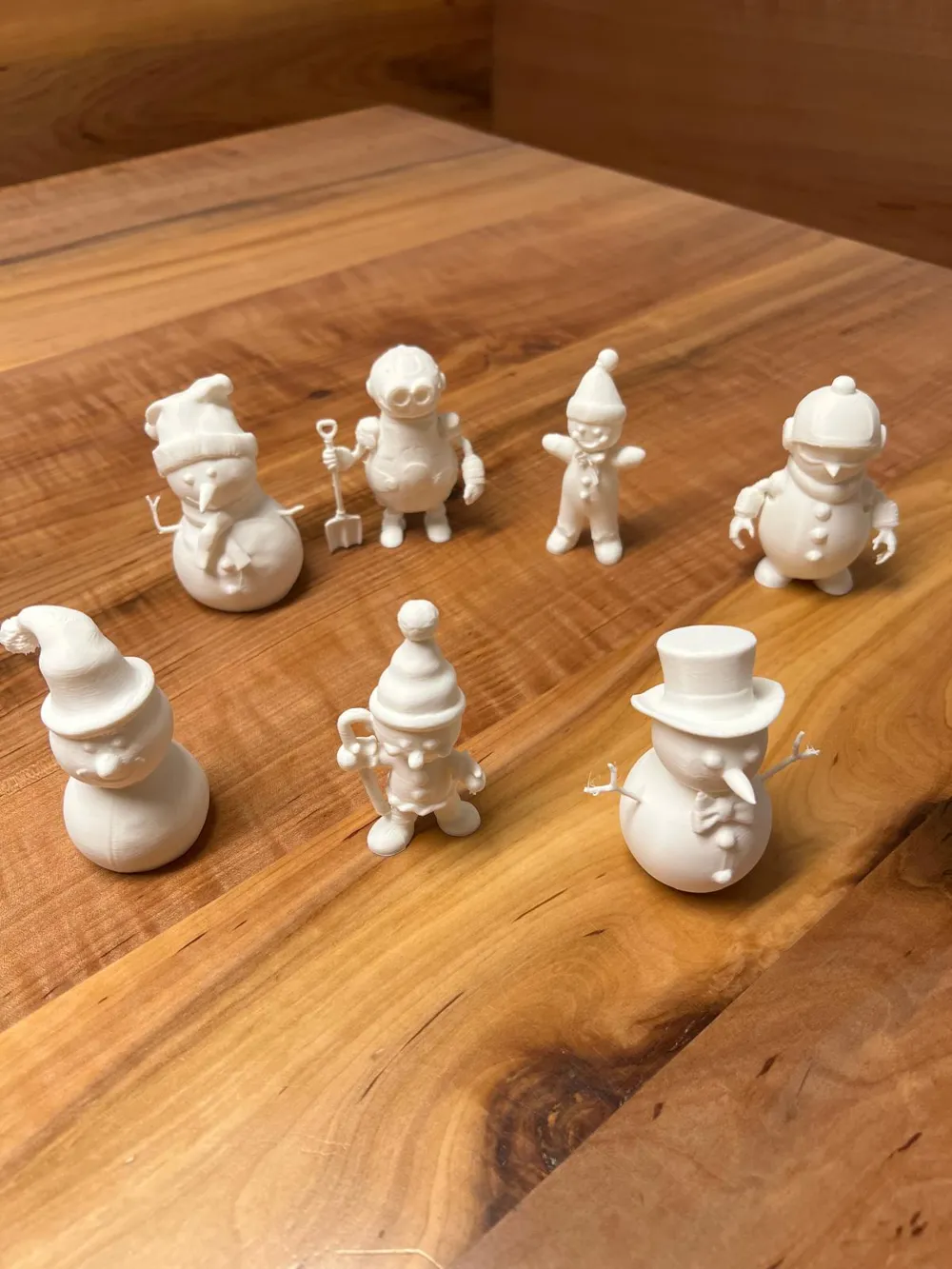 Snowmen- Gingerbread Men - Free 3D Print Model - MakerWorld