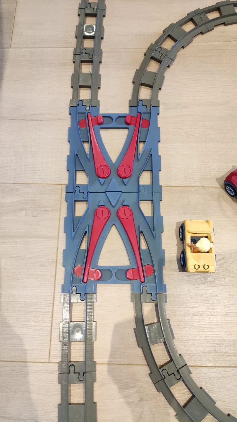 Cruce doble de vías de tren Duplo por Thymen - MakerWorld
