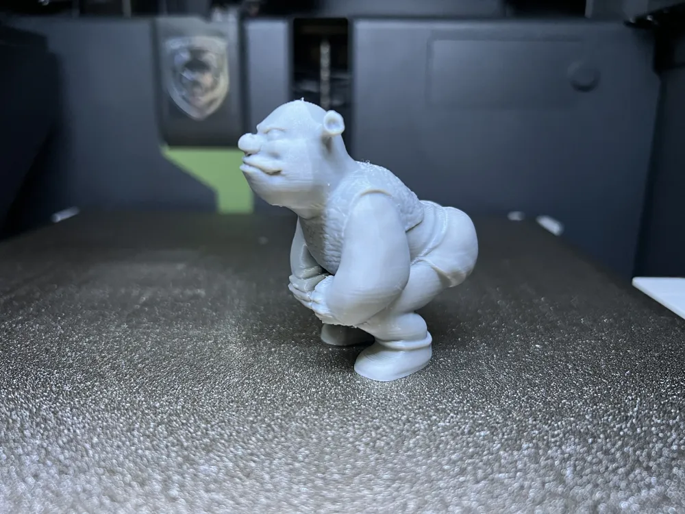 Figurine Shrek dodue Twerking Fessier généreux Gâteau Modèle par ...