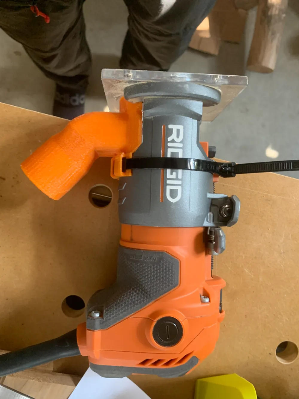 Ridgid Trim Router Vaccume Adapter by user_3257010834 - MakerWorld