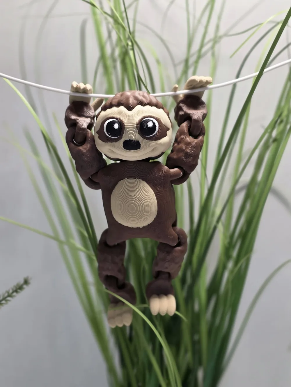 Articulated Hanging Sloth by 3D URSA MakerWorld: Download Free 3D Models