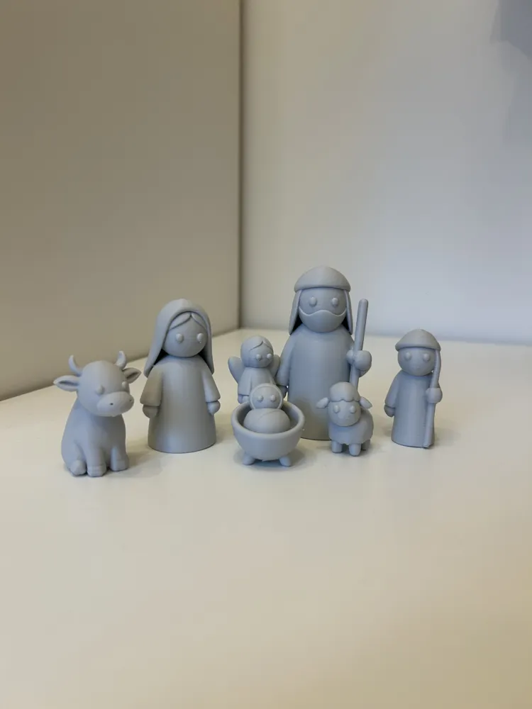 Erweitertes Krippen-Set 2.0 – 3D-gedruckte Weihnachten von Chris499 ...