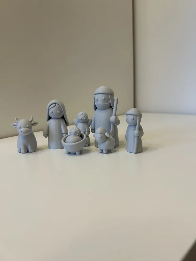 Extended Nativity Set 2.0– 3D Printed Christmas - Free 3D Print Model ...