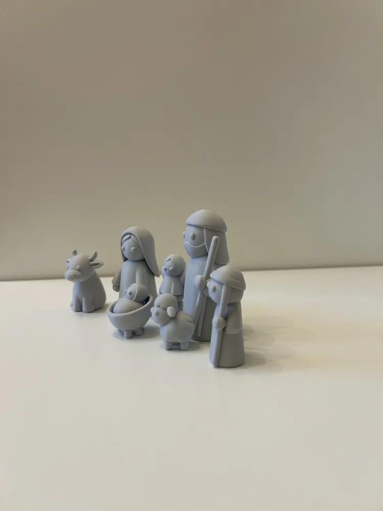 Extended Nativity Set 2.0– 3D Printed Christmas - Free 3D Print Model ...