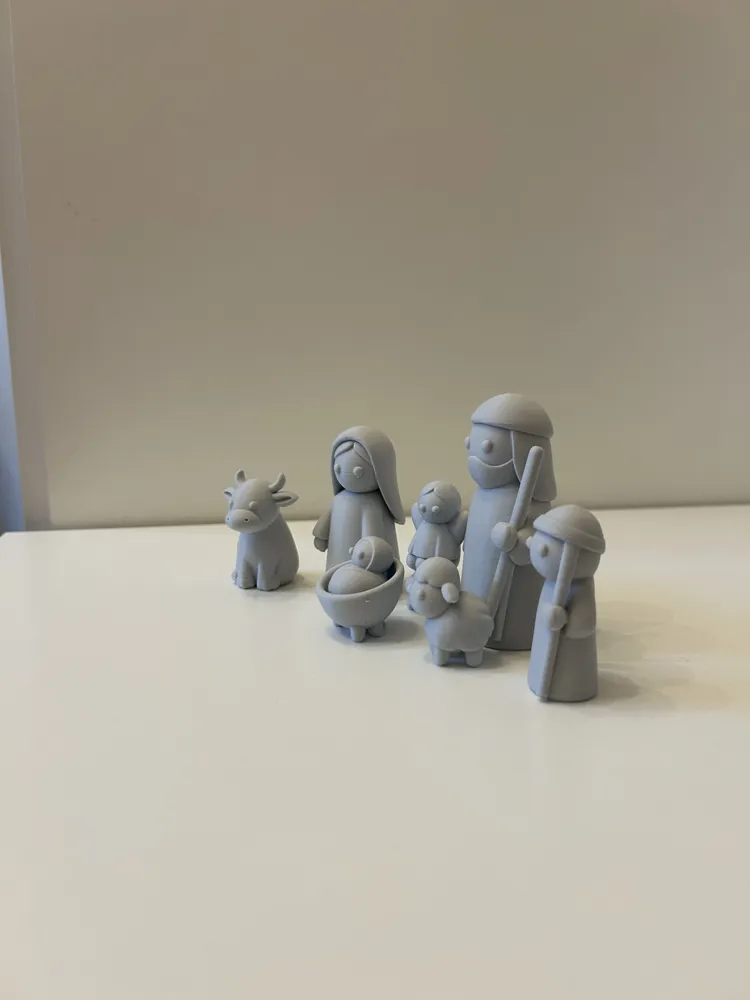 Extended Nativity Set 2.0– 3D Printed Christmas - Free 3D Print Model ...