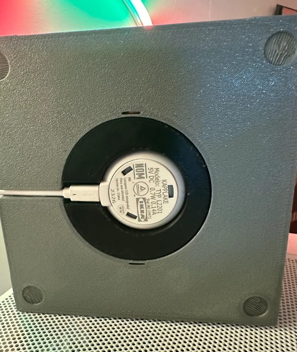 Ikea Kapplake Adapter for Bambu Lab LED Kit Prints by sire_print_alot ...