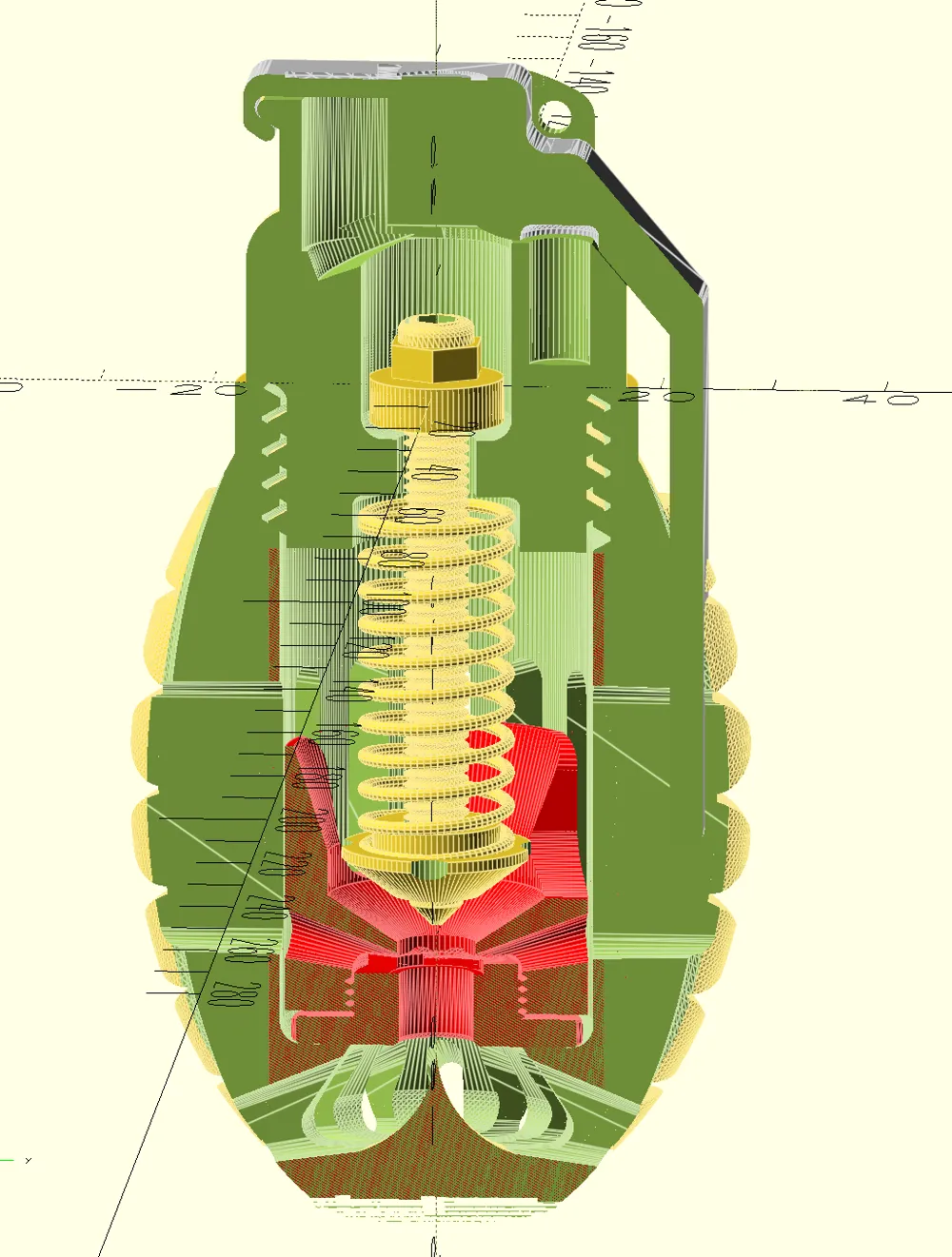 Airsoft Grenade System V3.1 - Free 3D Print Model - MakerWorld
